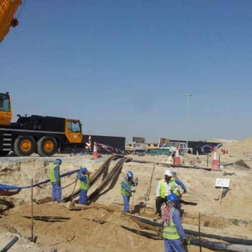 Cable Installation Ruwais - Solar Power Solutions & MEP Services ...
